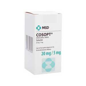 Cosopt 20mg/5mg caja con frasco 1 gotero 5ml | Mejor Precio