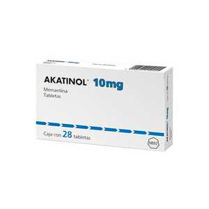 Akatinol 10 mg caja con 28 tabletas | Vitau