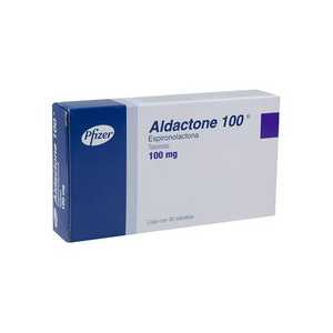 Aldactone 100 mg caja 30 tabletas | Vitau