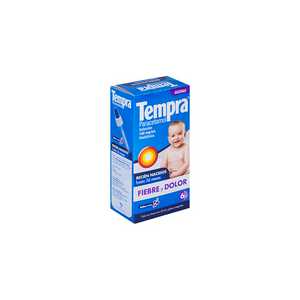 Tempra Pediátrico uva 0-36 meses 100mg/ml caja 1 frasco 30ml jarabe | Vitau