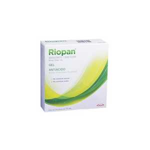 Riopan 80mg10mg1ml Caja Con 20 Sobres De 10ml Gel | Vitau - Farmacia en ...