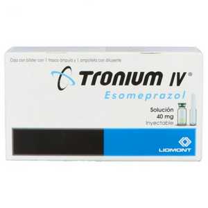 Tronium Iv 40mg caja con 1 frasco ámpula de solución inyectable | Mejor ...