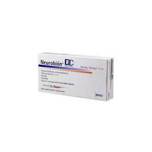 Neurobion Dc 100mg/100mg/10mg caja con 3 jeringas de solución ...