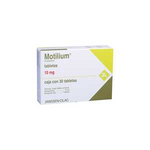 Motilium 10mg caja con 30 tabletas | Mejor Precio