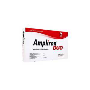 Ampliron Duo 875 mg /125 mg caja 14 comprimidos | Mejor Precio