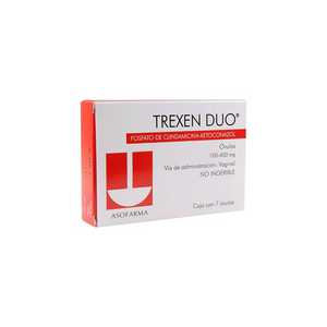 Trexen Duo 100mg/400mg caja 7 óvulos | Mejor Precio