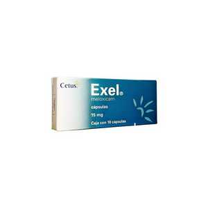 Exel 15mg caja 10 cápsulas | Mejor Precio