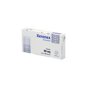 Xerenex 20mg caja con 20 tabletas | Mejor Precio