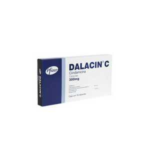 Dalacin C 300mg caja 16 cápsulas | Mejor Precio en Vitau