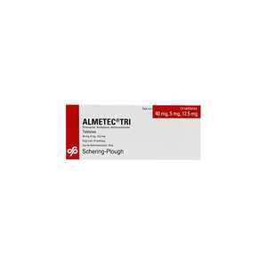 Almetec Tri 40 mg / 5 mg /12.5 mg caja con 14 tabletas | Vitau