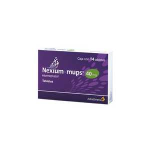 Nexium-Mups 40mg caja 14 tabletas | Mejor Precio