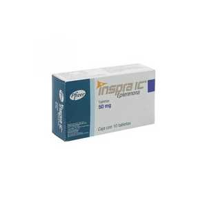 Inspra Ic 50mg caja con 10 tabletas | Mejor Precio