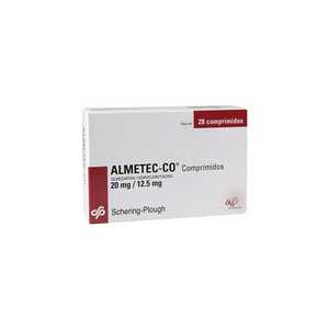 Almetec-Co 20 mg /12.5 mg caja 28 comprimidos | Mejor Precio