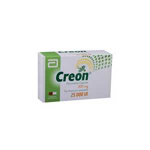 Creon 300mg/25 000 ui caja 50 cápsulas | Mejor Precio en Vitau
