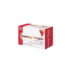 Controlip-Trilipix 135 mg caja 15 cápsulas | Precio: $893.00 MXN
