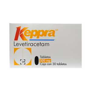 Keppra Xr 500mg caja con 30 tabletas | Mejor Precio
