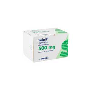 Sabril 500mg caja con frasco 60 comprimidos | Mejor Precio en Vitau