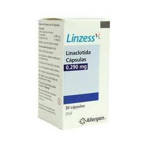 Linzess 0.29mg caja con frasco 30 cápsulas | Vitau