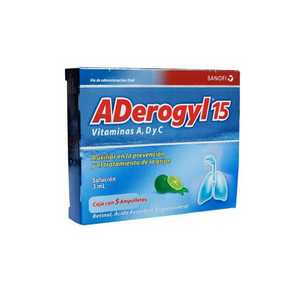 Aderogyl caja 5 ampolletas | Mejor Precio en Vitau