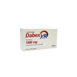 Dabex Xr 1000 mg caja 30 tabletas | Mejor Precio en Vitau