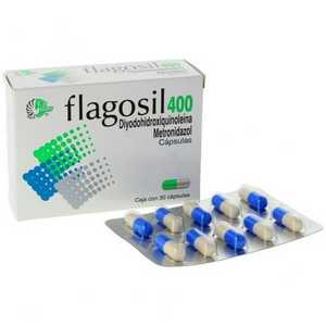 Flagosil 400mg caja con 30 cápsulas | Mejor Precio