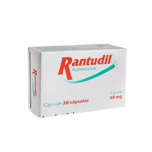 Rantudil 60mg caja con 28 cápsulas | Mejor Precio