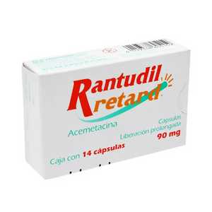 Rantudil Rtd 90mg caja con 14 cápsulas | Mejor Precio