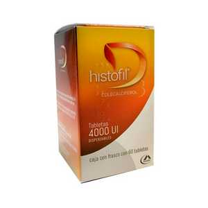 Histofil 4000 ui caja con frasco 60 tabletas | Mejor Precio en Vitau