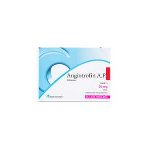 Angiotrofin AP 90 mg caja 20 tabletas | Vitau