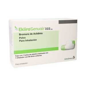 Eklira Genuair 322mcg caja 1 inhalador 60 dosis | Mejor Precio