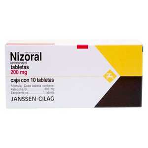 Nizoral 200mg caja con 10 tabletas | Vitau