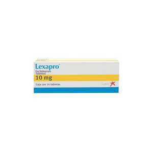 Lexapro 10 mg caja con 14 tabletas | Mejor Precio