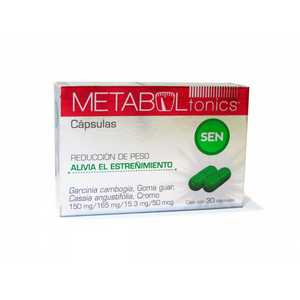 Metabol Tonics 150mg/165mg/15.3mg/50mcg caja con 30 cápsulas | Mejor Precio
