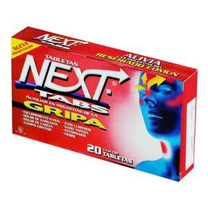 Next Tabs 500/25/5/4mg caja 20 tabletas | Mejor Precio