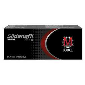 M Force 100mg caja con 4 tabletas | Mejor Precio
