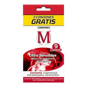 Condon M Force caja con 9 piezas | Mejor Precio