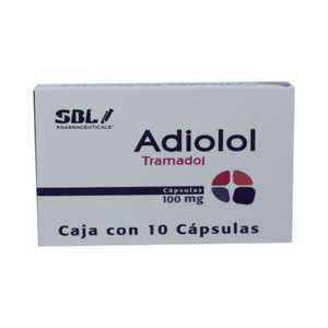Adiolol 100mg caja con 10 cápsulas | Mejor Precio