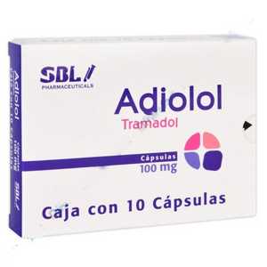 Adiolol 100mg caja con 10 cápsulas | Mejor Precio