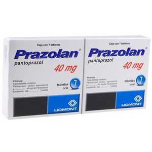 Prazolan Dual 40mg 2 cajas con 7 tabletas de cada una | Mejor Precio