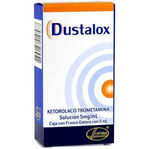 Dustalox 5mg/ml caja con frasco con 1 gotero de 5ml | Mejor Precio en Vitau