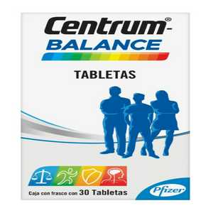 Centrum Balance Frasco con 30 tabletas | Mejor Precio