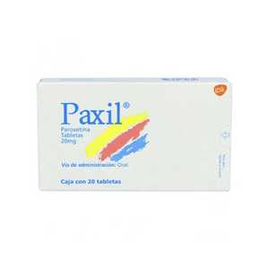 Paxil 20mg caja 20 tabletas | Mejor Precio