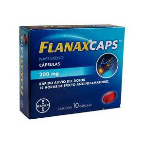 Flanax 200mg caja con 10 cápsulas | Mejor Precio