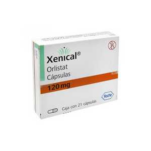 Xenical 120 mg caja con 21 cápsulas | Vitau