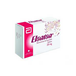 Elantan 20mg caja 30 tabletas | Precio: $327.00 MXN