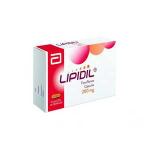 Lipidil 200mg caja con 14 cápsulas | Mejor Precio en Vitau