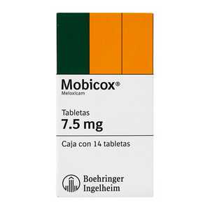 Mobicox 7.5mg caja con 14 tabletas | Mejor Precio