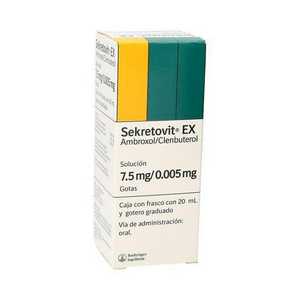 Sekretovit Ex 7.5mg/0.005mg caja con 1 frasco de 20ml | Mejor Precio en ...