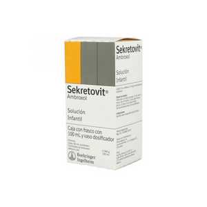Sekretovit Infantil 0.3g caja con 1 frasco de 100ml | Mejor Precio en Vitau