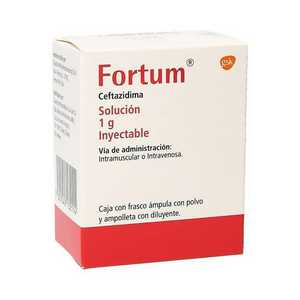Fortum 1g caja con 1 frasco ámpula de 3ml | Mejor Precio